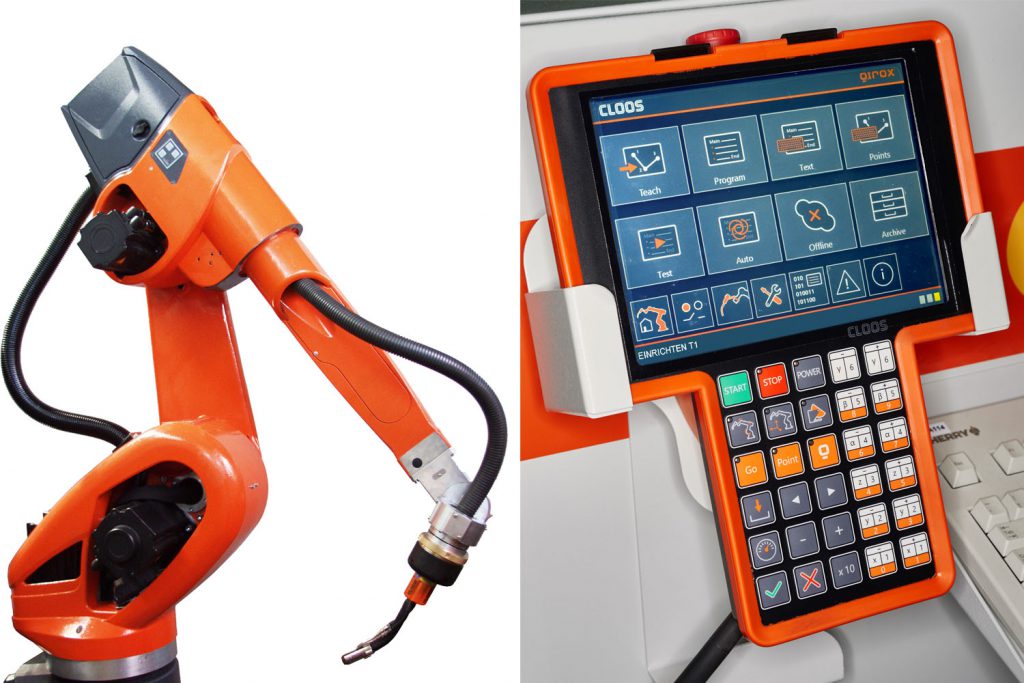 Mensch-Maschine-Interface MMI für das CLOOS PHG - jojorama